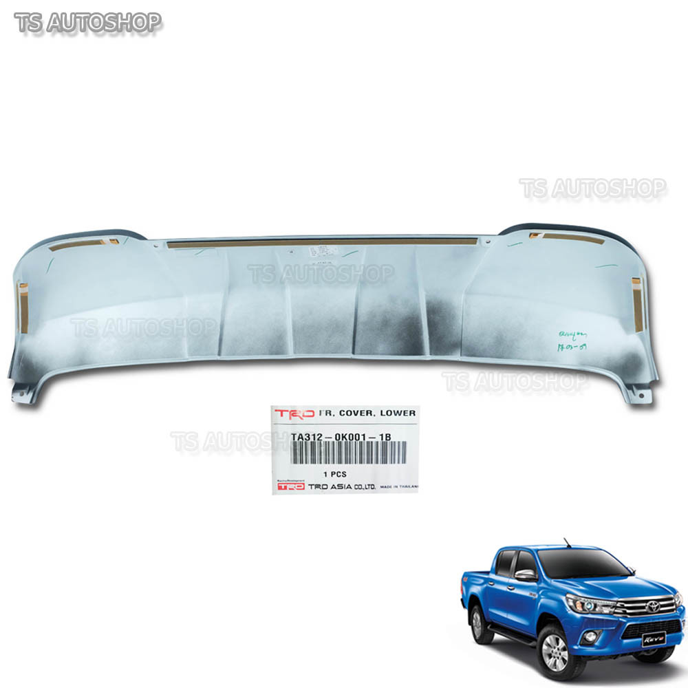 TRD Front Bumper Cladding Guard For Toyota Hilux Revo Sr5 M70 M80 2015 ...