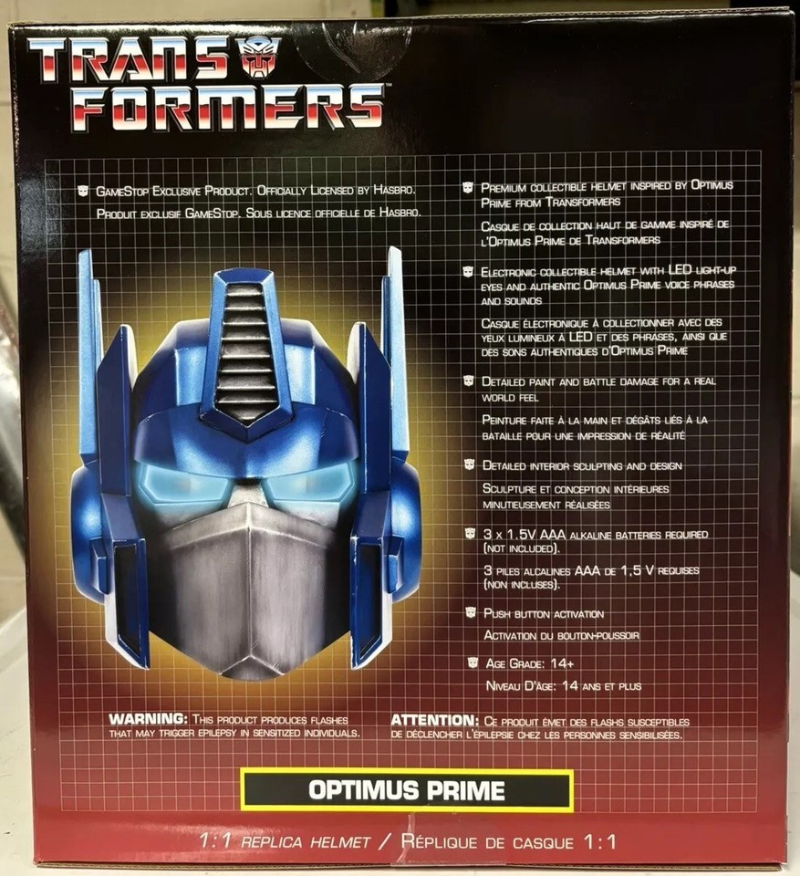 GameStop Exclusive Modern Icons Transformers G1 Optimus Prime 1:1 ...