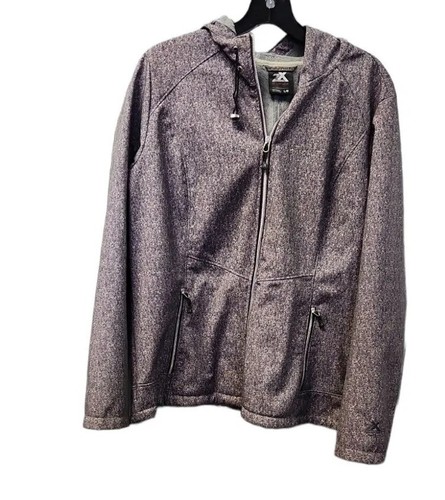Zeroxposur Women's L Gray Lightly Lined Full Zip Jacket | eBay
