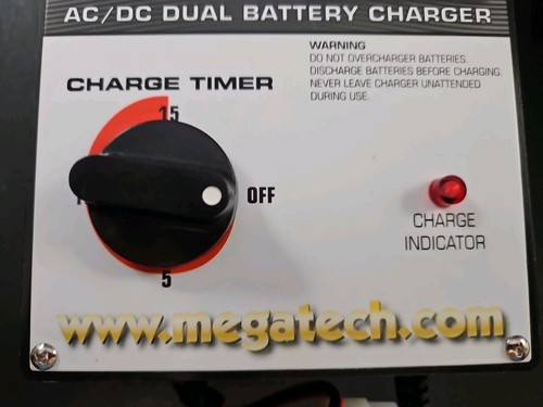 Megatech Juicebox 2 AC/DC Dual Battery Charger Model MTC613 | eBay