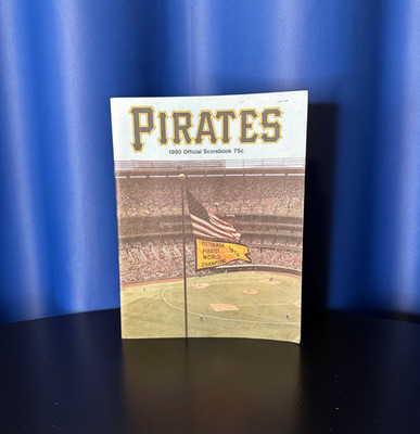 Vintage Pittsburgh Pirates Scorebook With Ticket - 9/20/1980 - See ...