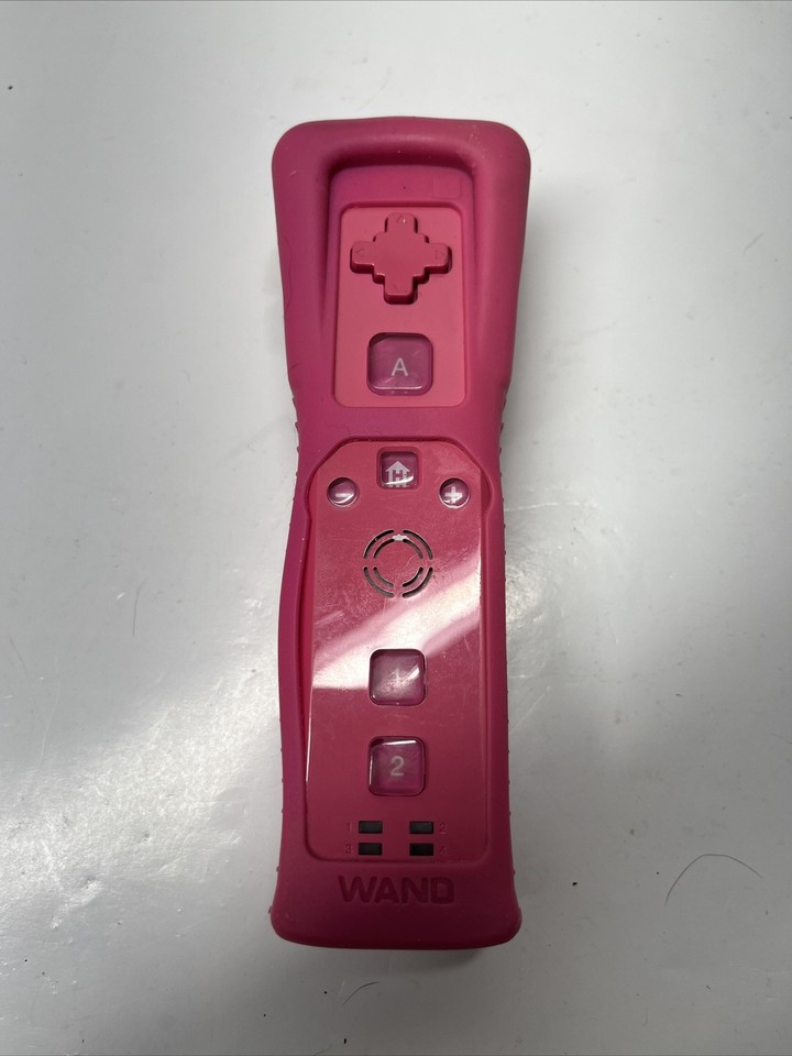 Nintendo Wii Remote Controller Pink Nyko Wand Wiimote & Cover TESTED ...