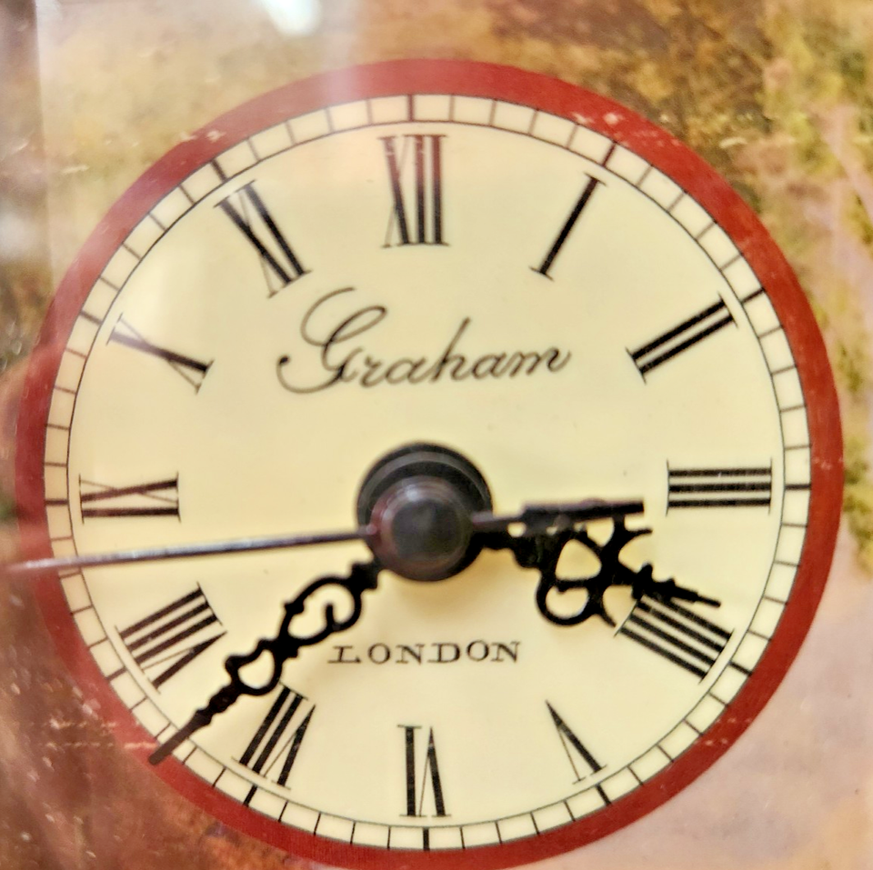 Ornately Designed Dial & Side Panel Mechanical Carriage Clock | eBay ...