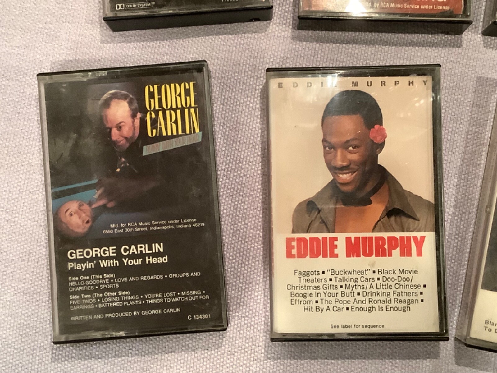 VTG Comedy Cassette Lot Bill Cosby, Eddie Murphy, George Carlin, Steve ...
