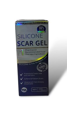 100% Silicone Scar Gel Scar Cream - Advanced Scar Gel for Surgical ...