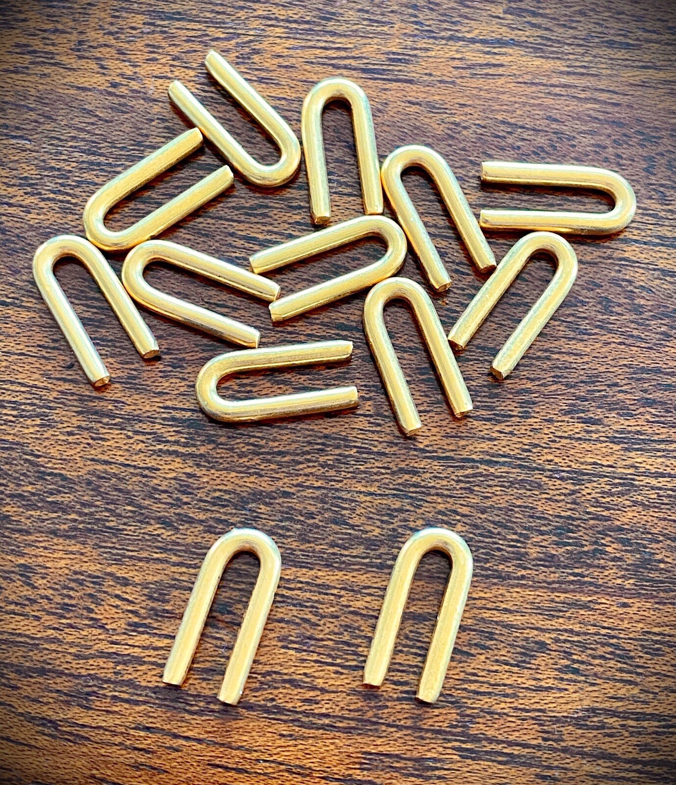 XLR Jumper Shorting Strap PAIR (Two pieces) Gold On Brass | eBay