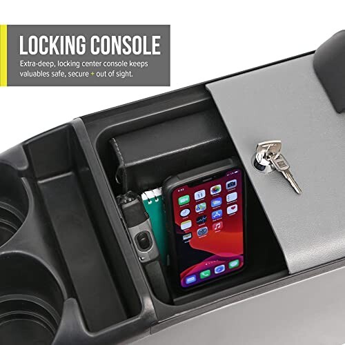 Center Console Van RV Pick Up Truck SUV Universal Organizer Storage ...
