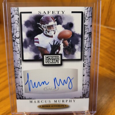 2021 Sage Premier Draft - Autographs #A196 Marcus Murphy(RC) | eBay