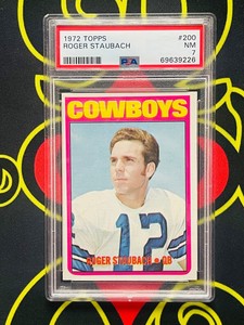 Roger Staubach 1972 Topps #200 Base Price Guide - Sports Card Investor