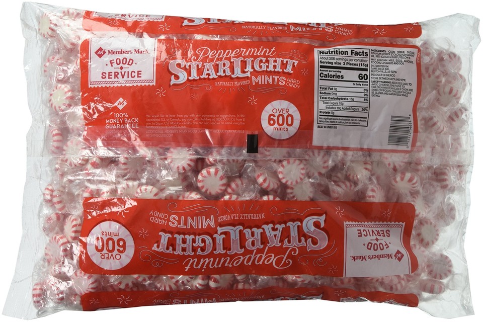 Member's Mark Peppermint Starlight Mints Hard Candy (600 ct.) | eBay