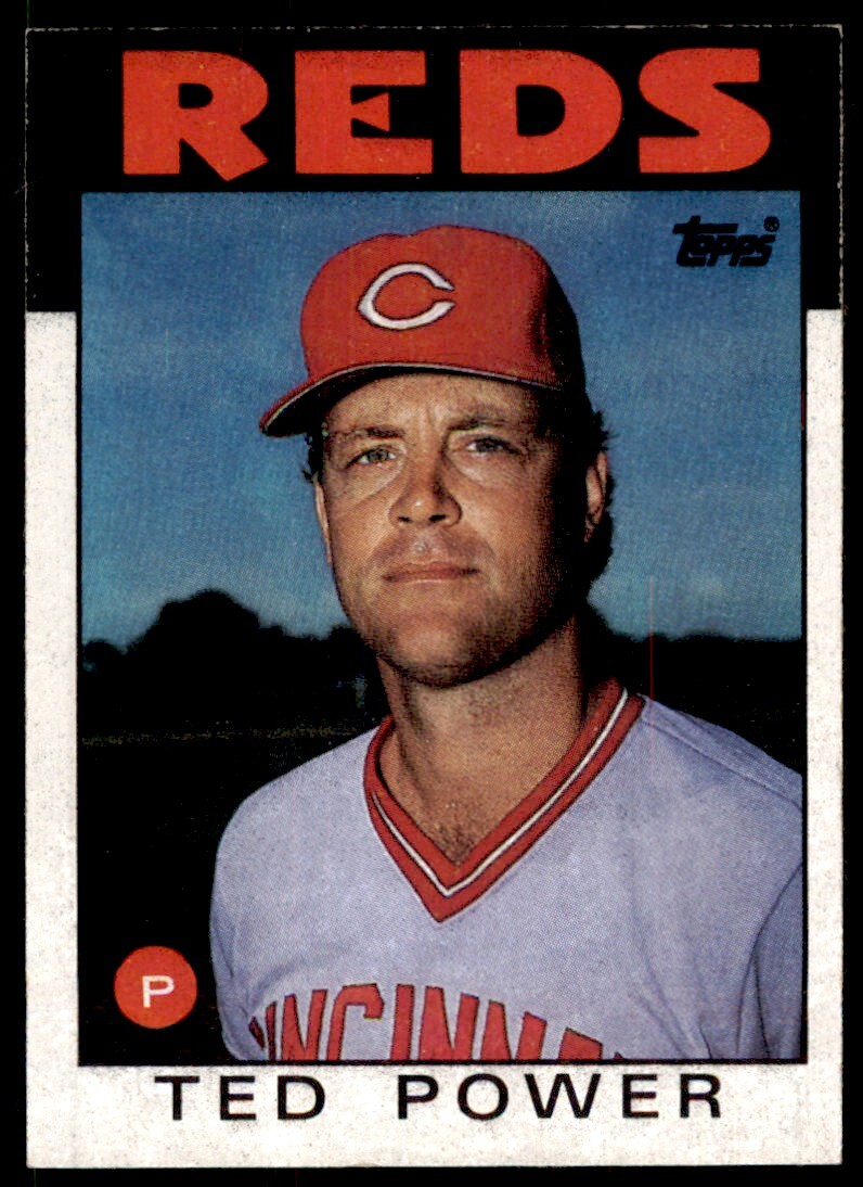 1986 Topps Ted Power Cincinnati Reds #108 | eBay