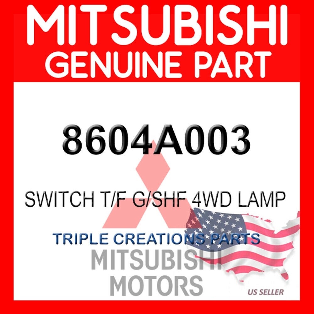 Genuine Mitsubishi 8604A003 Switch T/F G/Shf 4Wd Lamp OEM | eBay UK