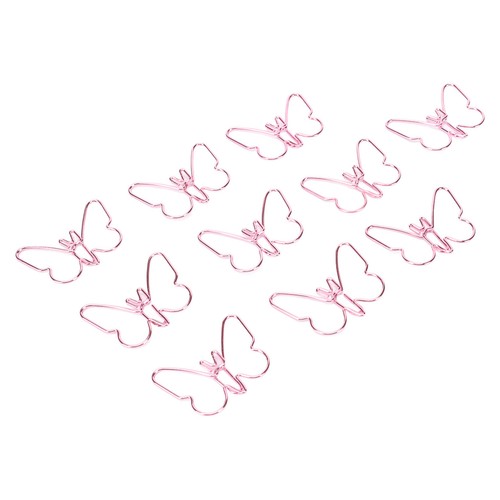 100 Cute Paper Clips Pink Light Portable Fun Clips For Office FER ...