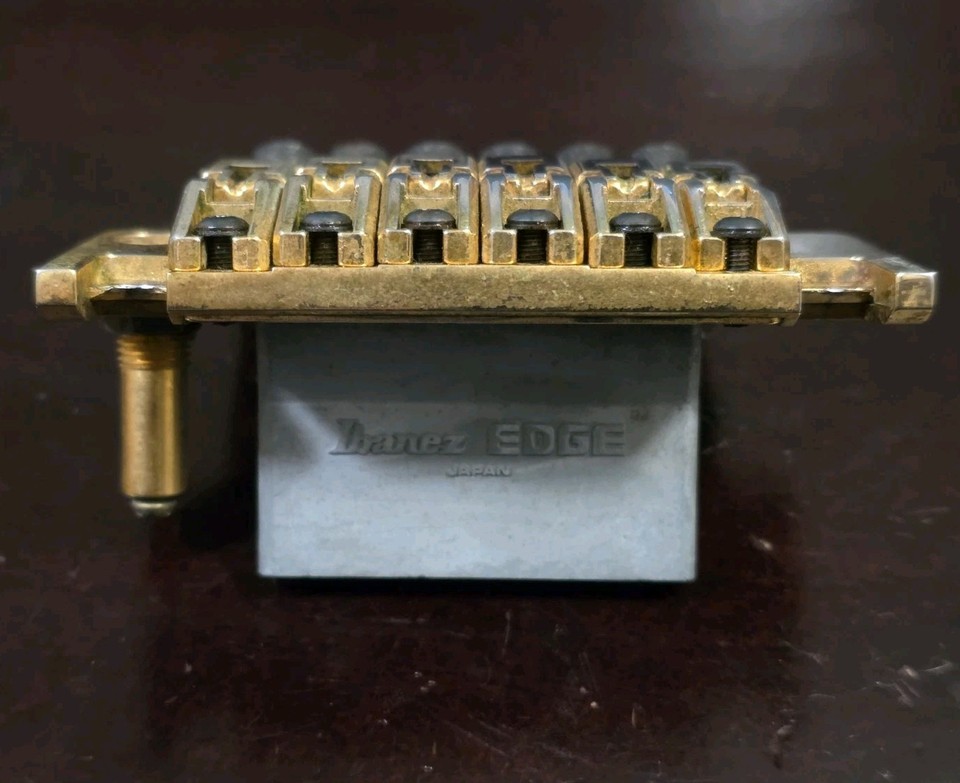 90's Ibanez Lo-Pro Edge Floyd Rose Tremolo Unit Bridge Gold Made in ...