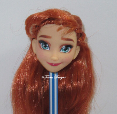 New Disney Frozen Anna Doll Head Frozen II Expedition Set for ...