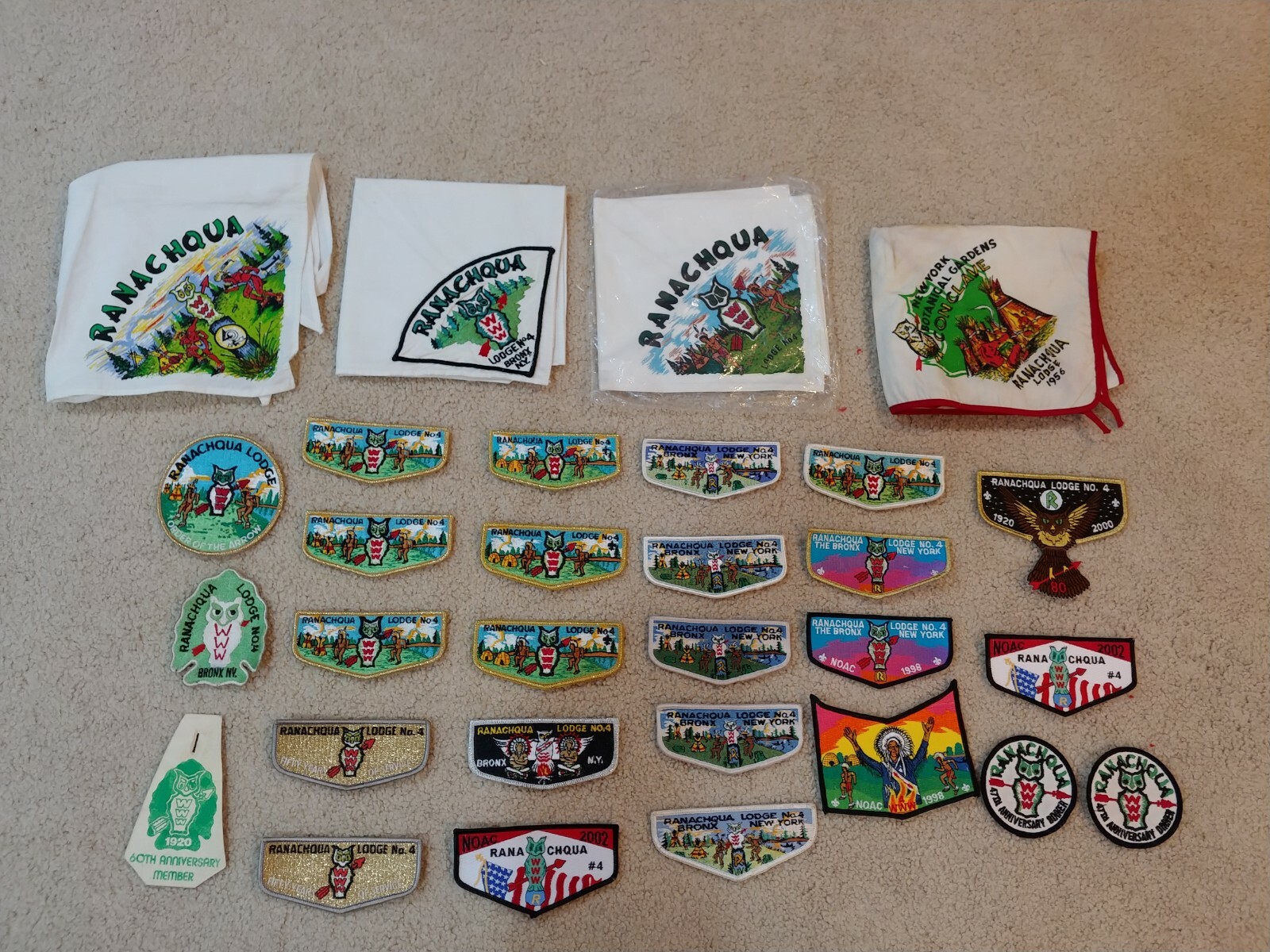 Lodge 004 Ranachqua OA Flap Order of the Arrow Boy Scouts BSA | eBay