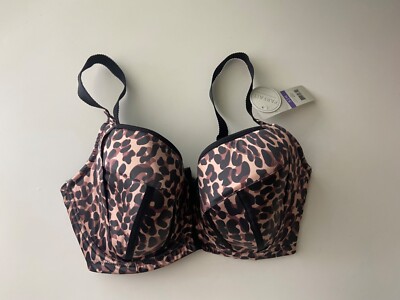 PARFAIT WOMENS LEOPARD PRINT “CHARLOTTE” BRA SIZE 32H | eBay
