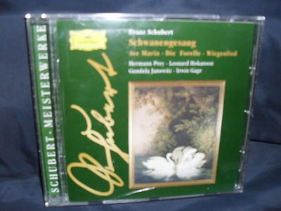 Schubert - Schwanengesang -Prey / Hokanson / Janowitz / Gage | eBay.de