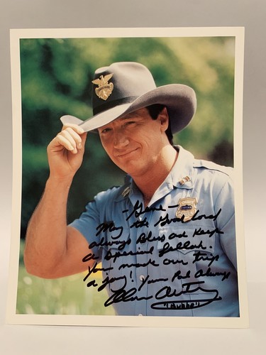Alan Autry AKA Carlos Brown Autograph The heat of the night RARE | eBay