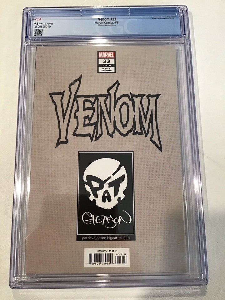 Venom #33 CGC 9.8 Gleason Variant Cover - Knull King In Black 🔥 🔑 🔥 | eBay
