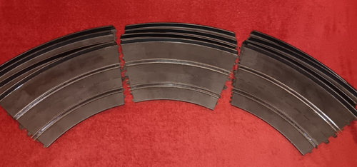 Vintage Eldon Slot Car Track 1435-11 Super Rally Banked Curve 12 Pcs ...