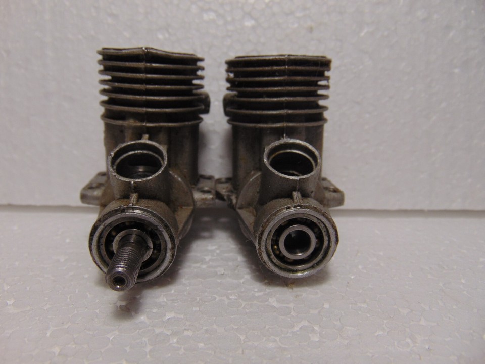 2pc crankcase Combat Glow Taifun 2.5 cc Model Airplane Engine cl F2D ...