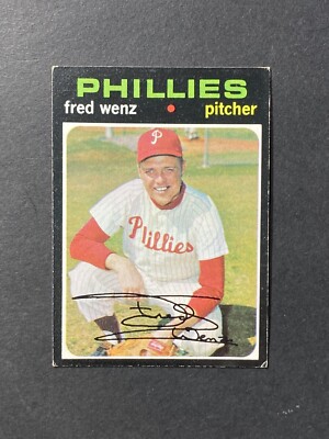 1971 Topps - #92 Fred Wenz VG | eBay