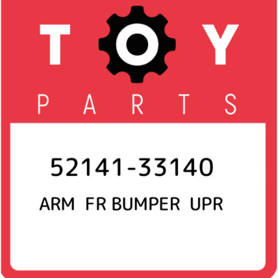52141-33140 Toyota Arm fr bumper upr 5214133140, New Genuine OEM Part ...
