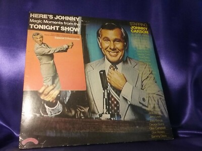 Here's Johnny Carson - Magic Moments from The Tonight Show vinyl LP ...