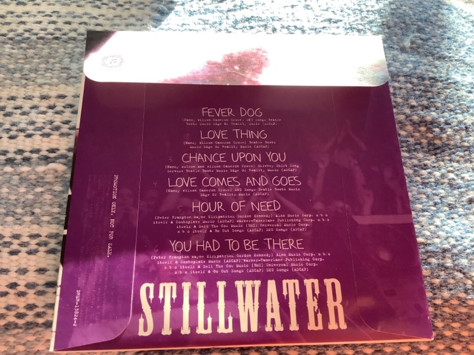 Stillwater 6 Songs PROMO ! CD | eBay