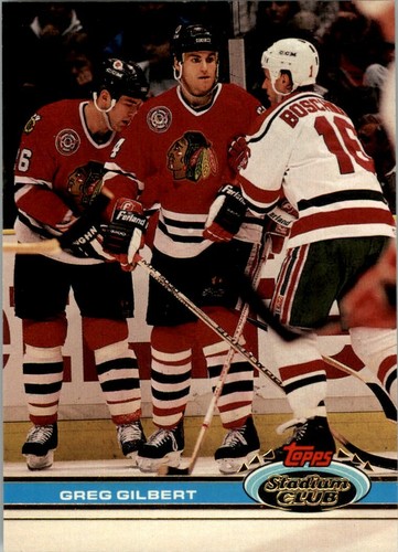 1991-92 Stadium Club NHL Greg Gilbert #242 | eBay