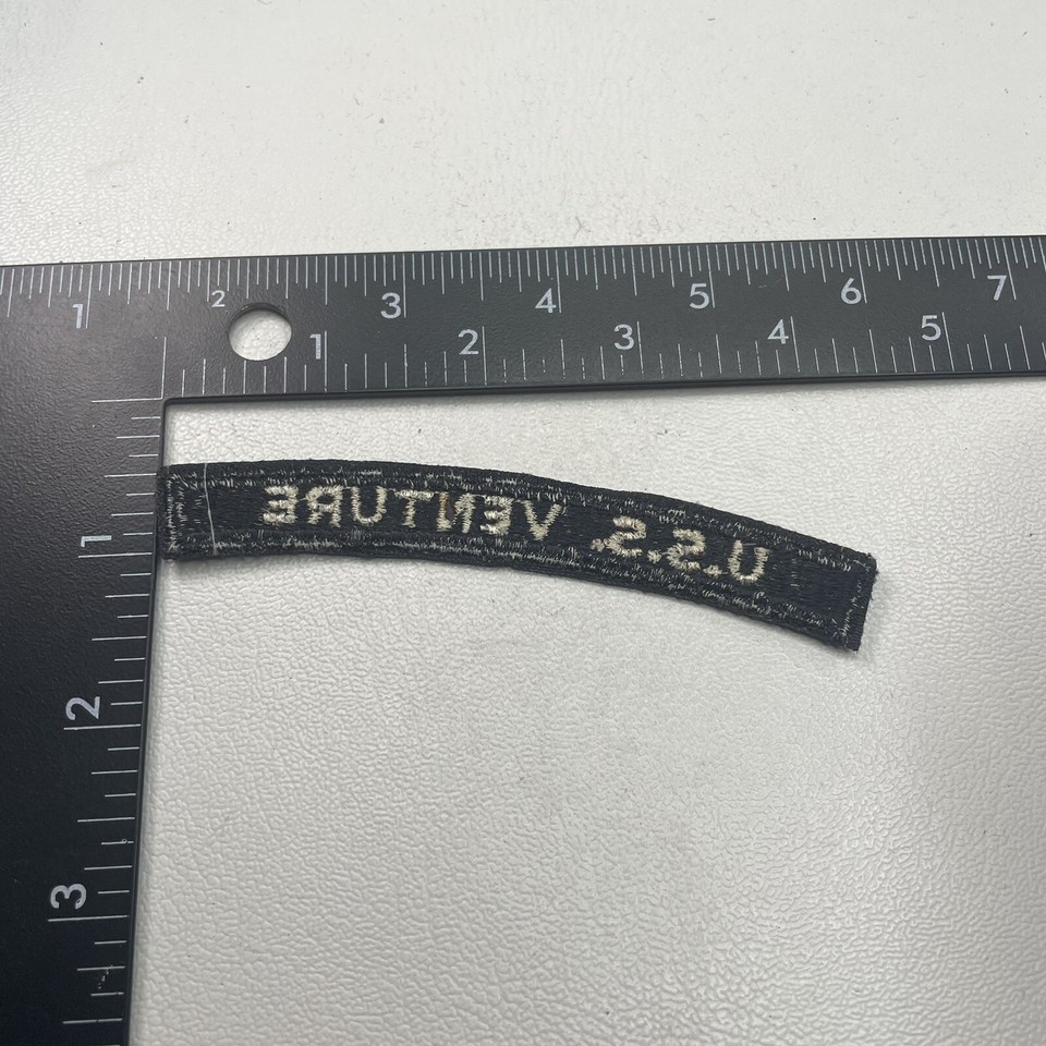Naval Vessel USS VENTURE Navy Tab Patch (Rocker, UIM) 05Z9 | eBay
