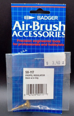 Badger Airbrush #50-117 Propel Regulator Stem w/o-Ring | eBay