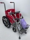 18 in American Girl Doll Feel Better Kit w Wheelchair Purple Leg Cast ...