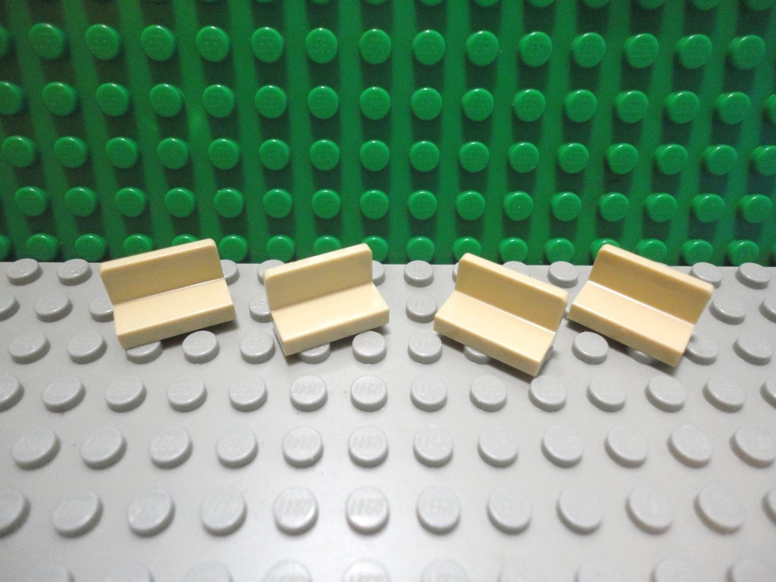 Lego 4 Tan 1x2x1 Wall Panel rounded corners NEW | eBay