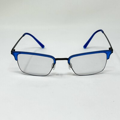 For Parts AS-IS MODO 4062 Eyeglasses Blue Frames 50-20-145 Stress ...