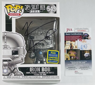 KEVIN SMITH SIGNED IRON BOB JAY AND SILENT BOB REBOOT EXCLUSIVE FUNKO ...