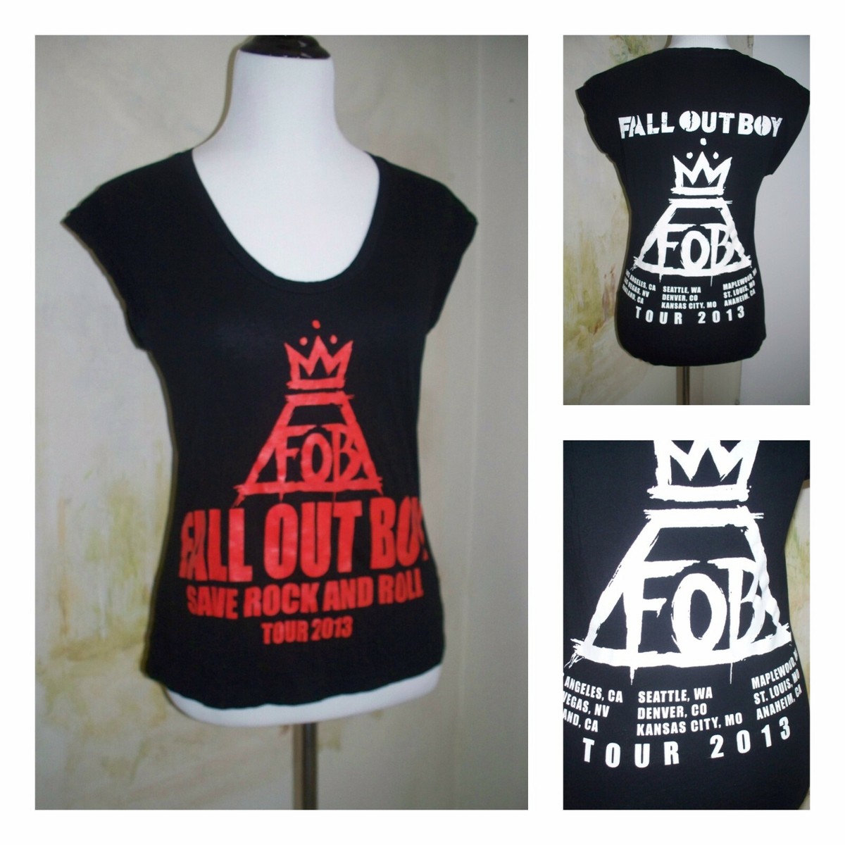 Fall Out Boy Symbool Red Rock And Roll