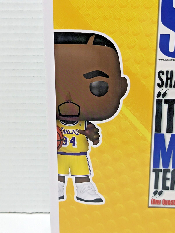 Shaquille O'Neal Funko Pop! Los Angeles Lakers Magazine Cover SLAM #02 ...