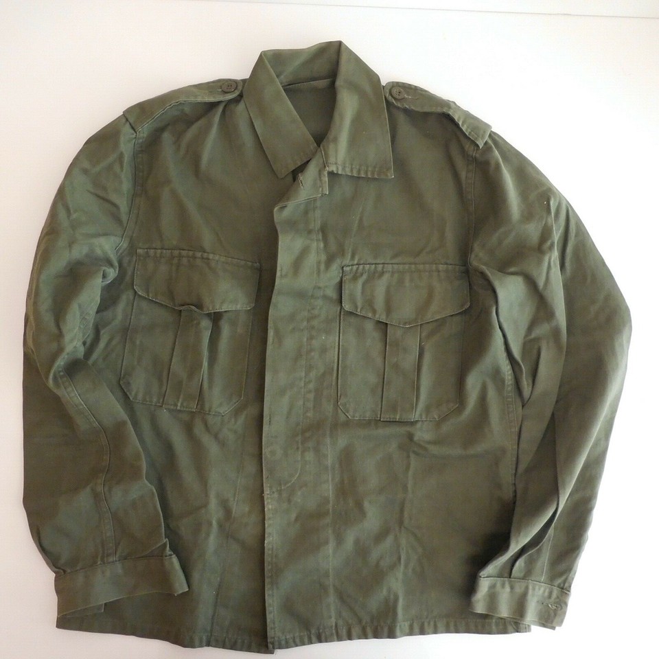 Military Shirt Jacket Army CHE GUEVARA BEGETEX 1979 ABL Size 37 N6583 ...