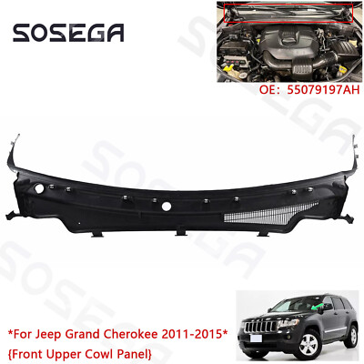 Fits For Jeep Grand Cherokee 2011-2015 Replace Front Upper Cowl Panel ...