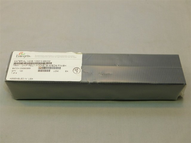 100 Entegris H20E-106310-66C02 Chip Sentry Bare Die Chip Carrier 16Rect ...