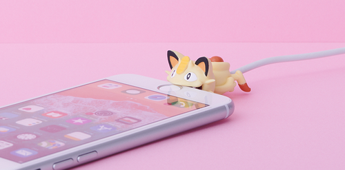Benelic CABLE BITE POKEMON MEOWTH Cable Protector for iPhone from Japan ...