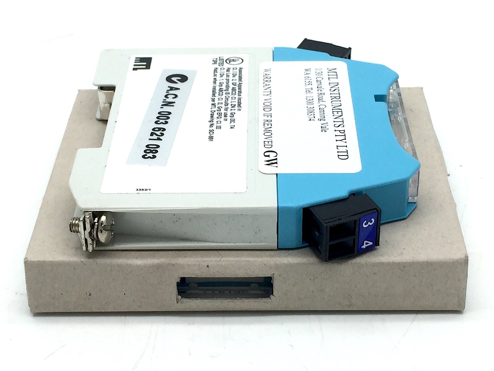 MTL Eaton MTL7761ac Shunt-Diode Safety Barrier 9V 100mA MTL7700 Series ...