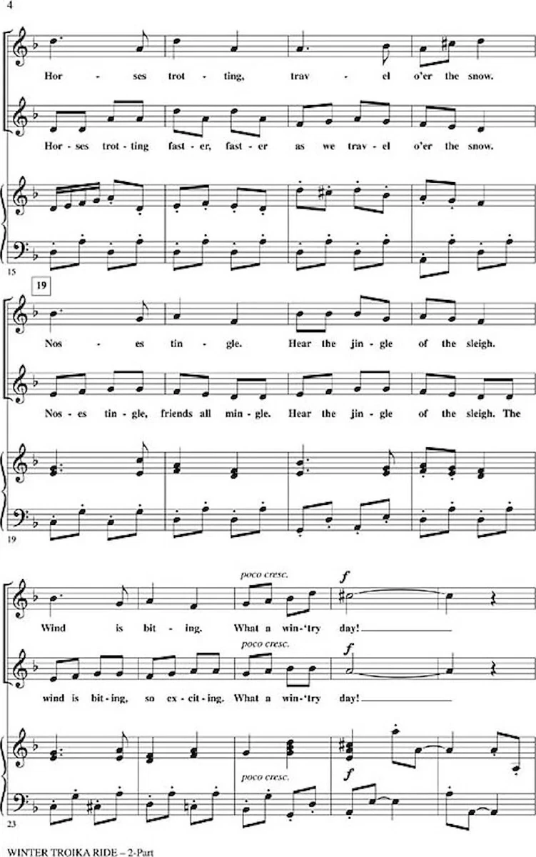 Winter Troika Ride