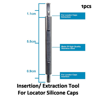 1pcs Dental Loc-In Silicone Retention Caps Extraction Insertion Tool ...