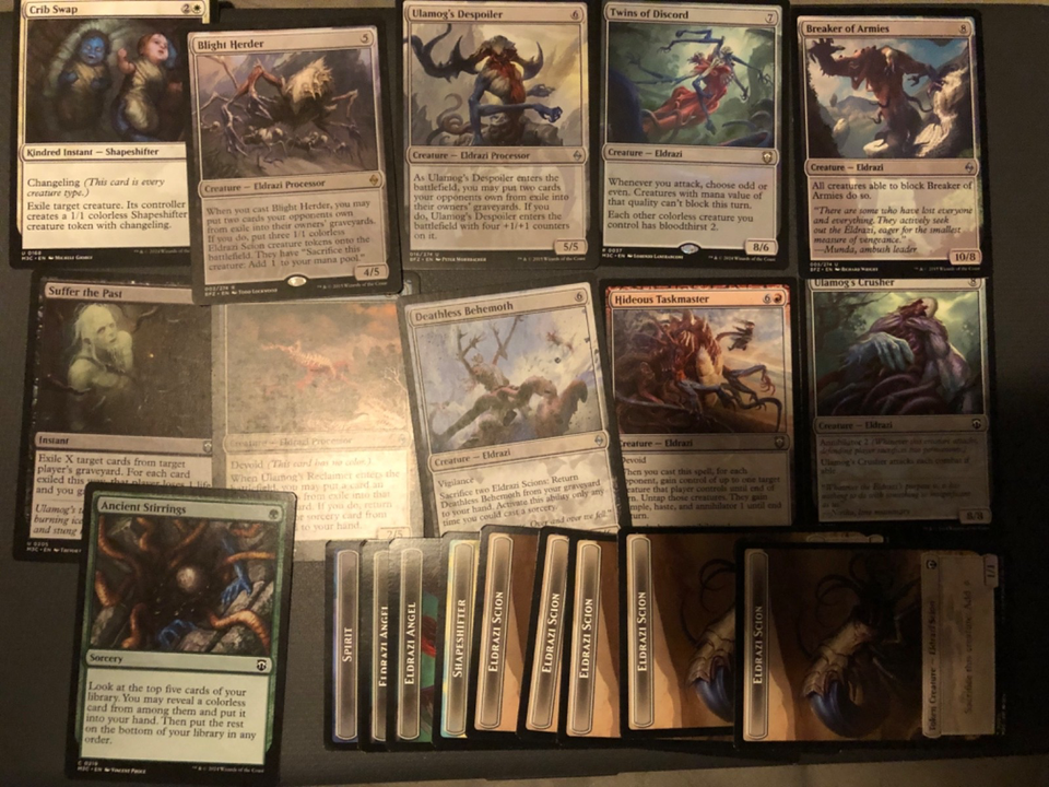 Ulalek Azlask Ulamog The Defiler EDH Commander Deck Custom ELDRAZI ...