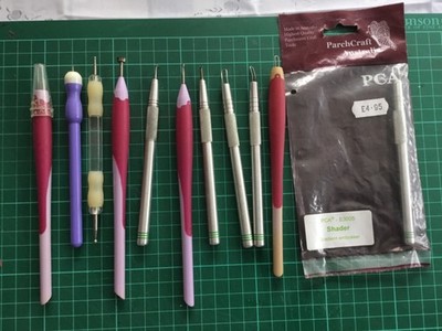JOB LOT OF PARCHMENT TOOLS FOR SALE FOR CARD MAKING | eBay UK