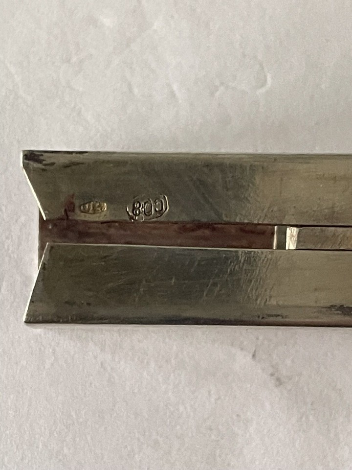 Antique Art Deco Italian Sterling Silver 800 Lipstick Holder/Compact ...