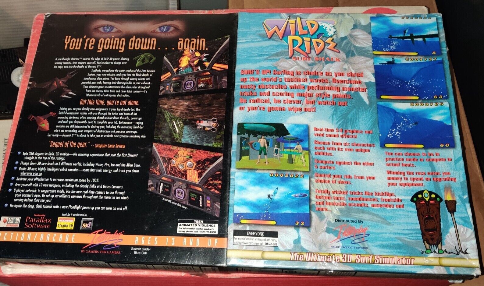 Descent II (PC, 1996) for sale online | eBay